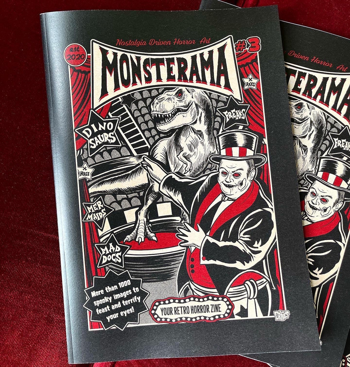 MONSTERAMA HORROR MAGAZINE 3 – HAUNTED GRAVES